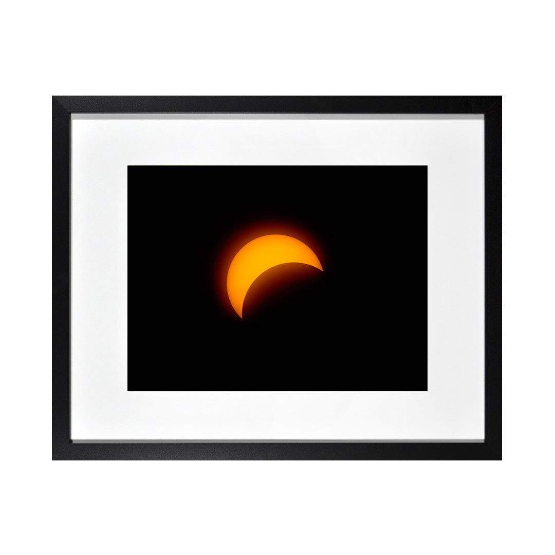 Framed print photos- 2024 solar eclipse as seen in Martin, Ohio, April – Detroit News Photography