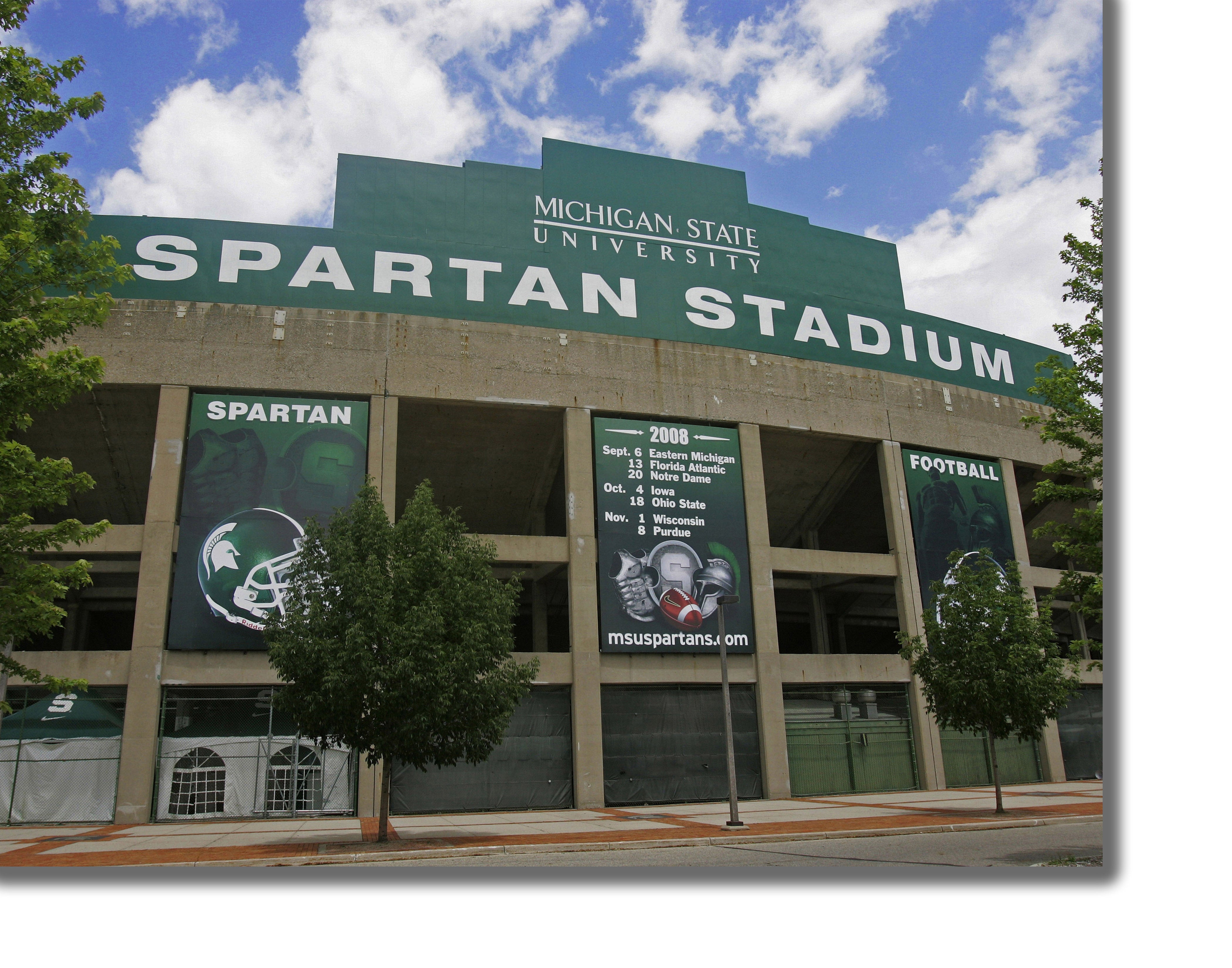 CANVAS PRINTS - MSU SPARTAN STADIUM – Detroit News Photography