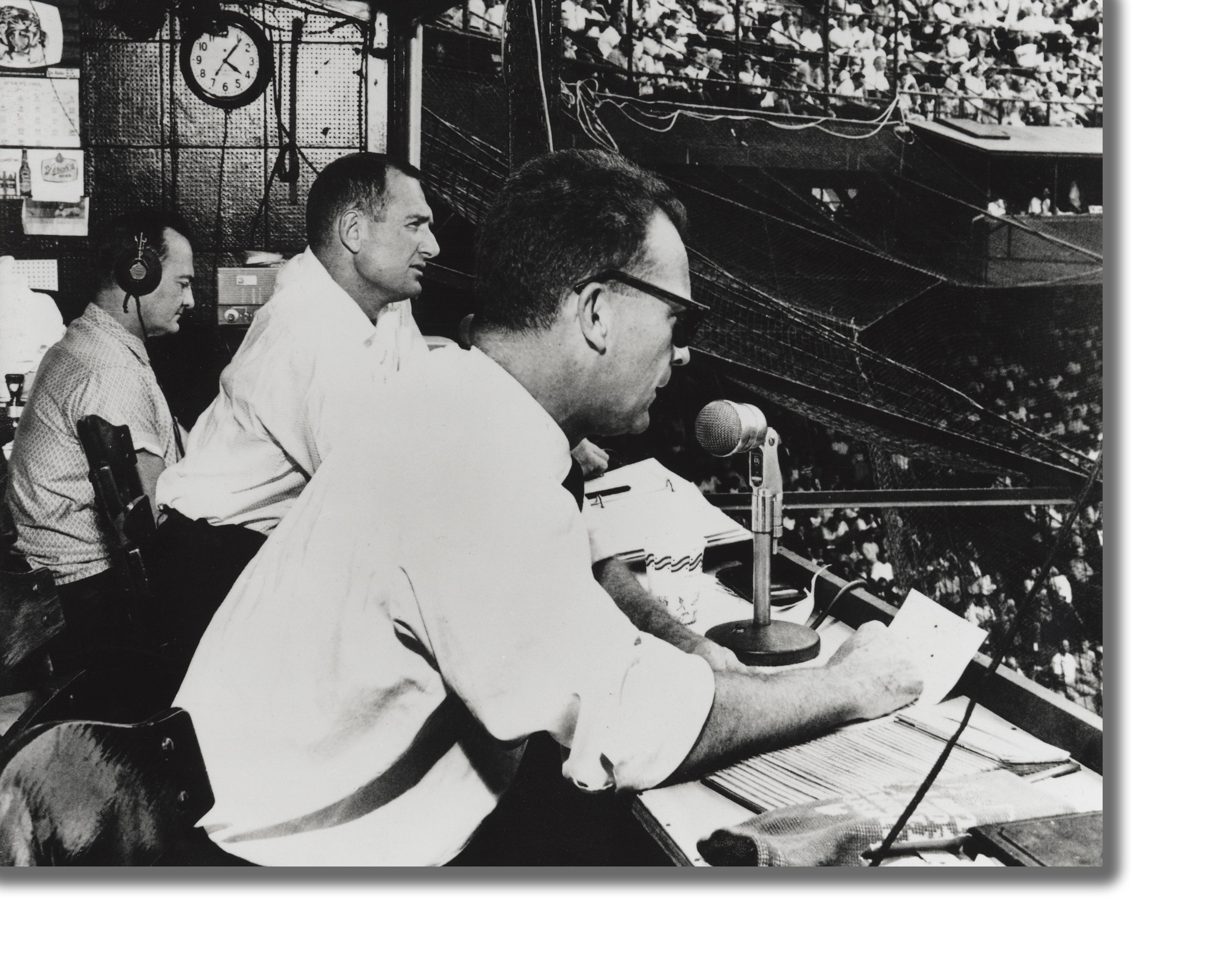 CANVAS PRINTS - TIGERS STADIUM ERNIE HARWELL & GEORGE KELL 1960 ...