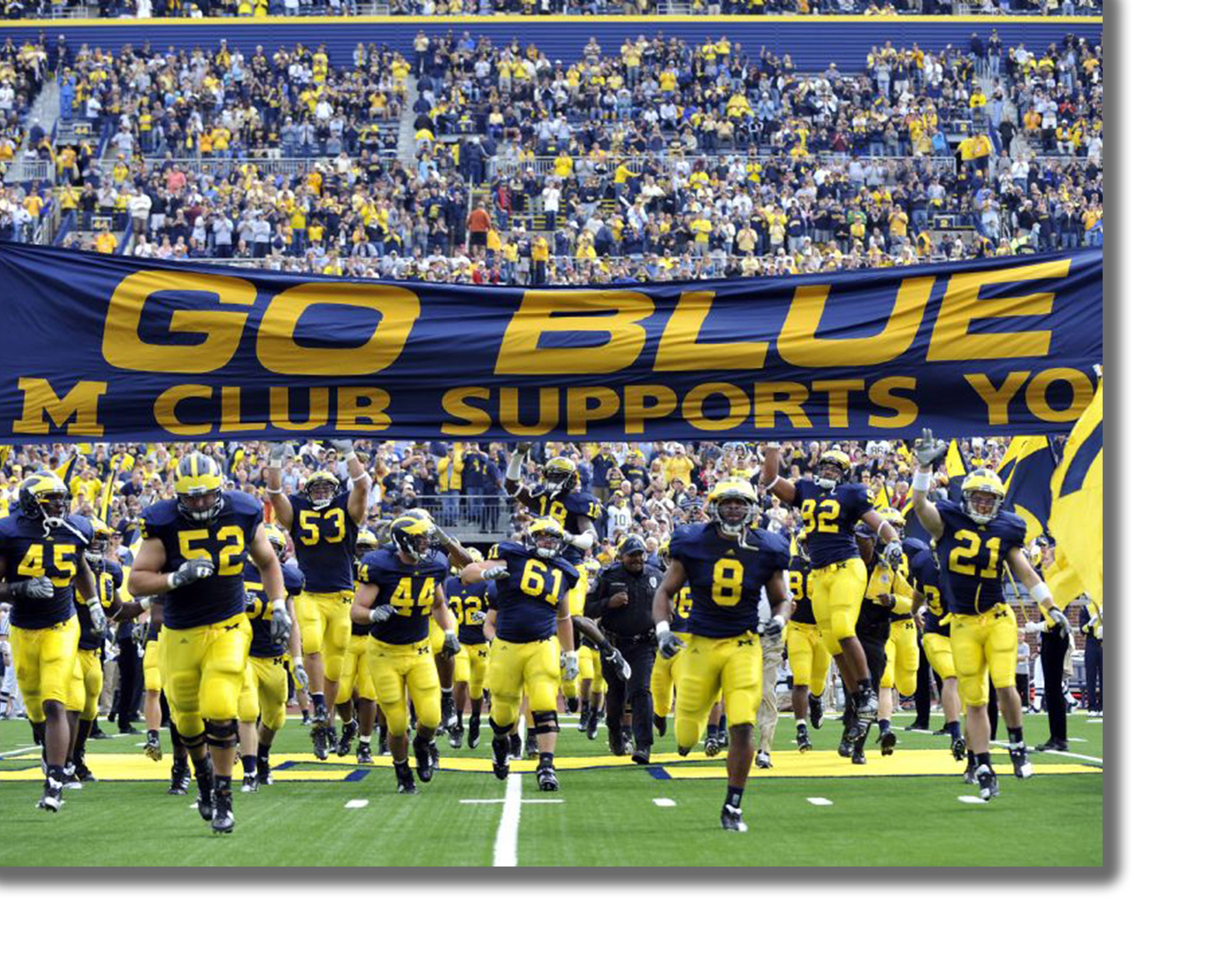 CANVAS PRINTS - UofM Go Blue – Detroit News Photography