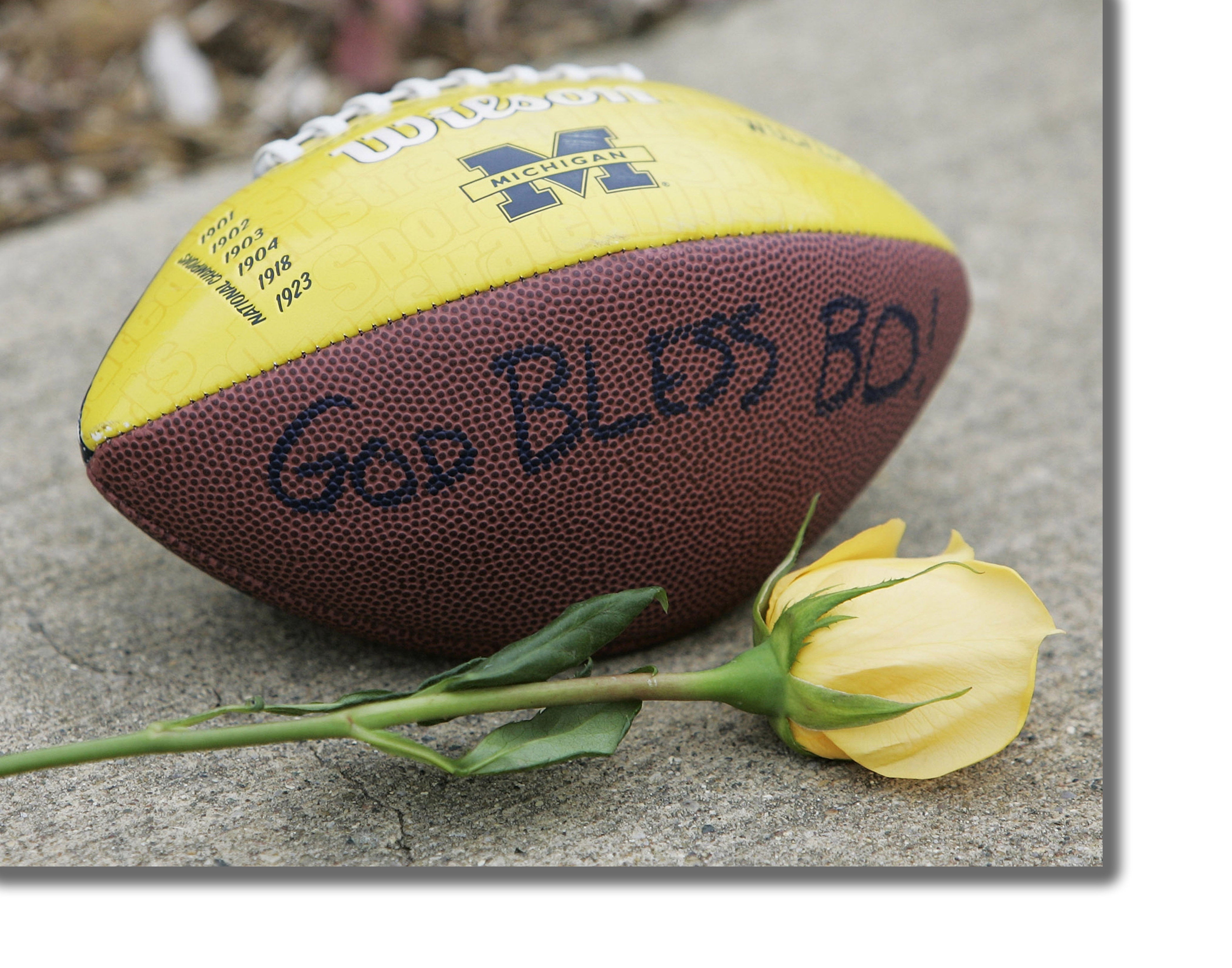 CANVAS PRINTS - ARETHA FRANKLIN MEMORIAL FOOTBALL – Detroit News ...