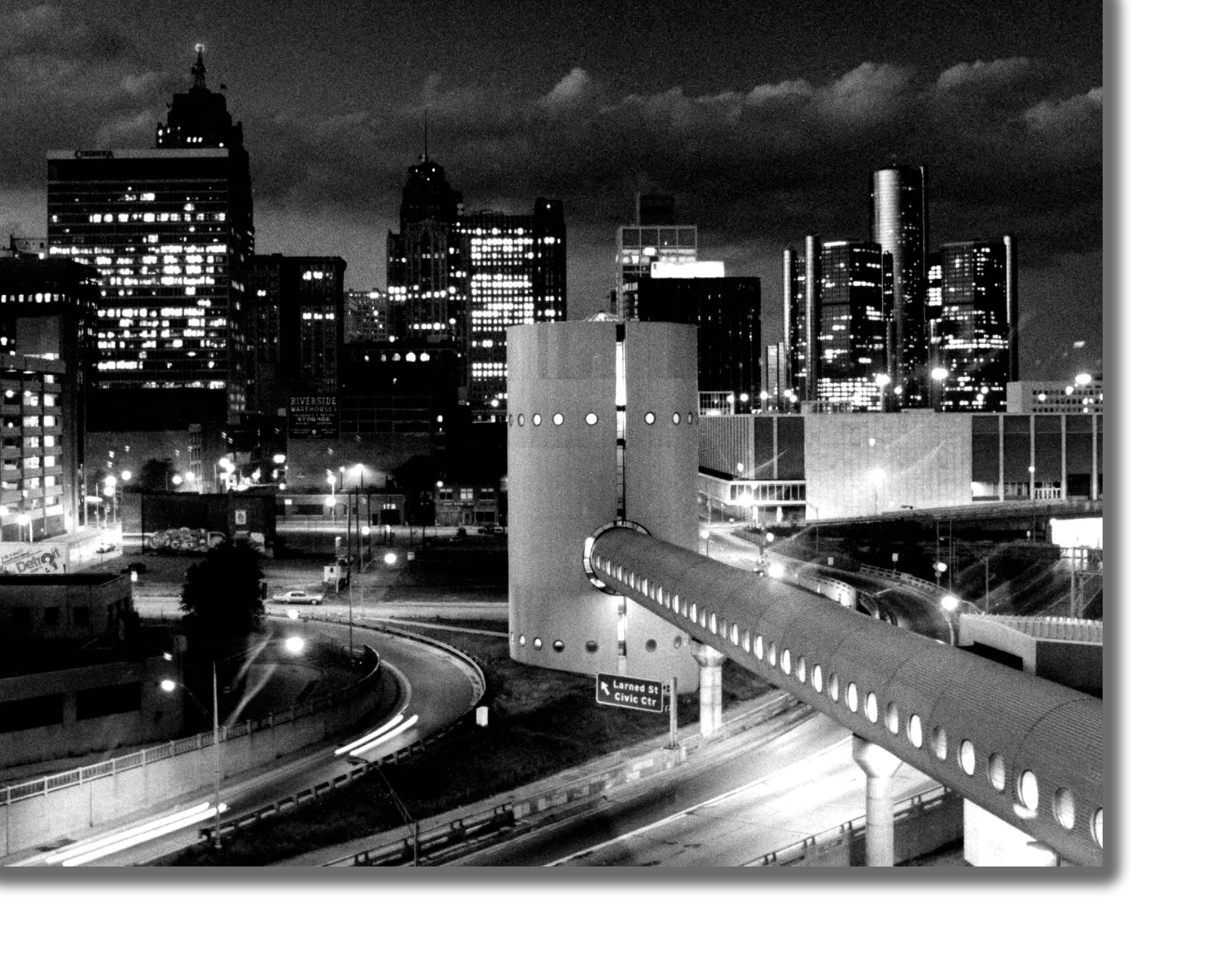 CANVAS PRINTS - DETROIT LODGE FREEWAY – Detroit News Photography