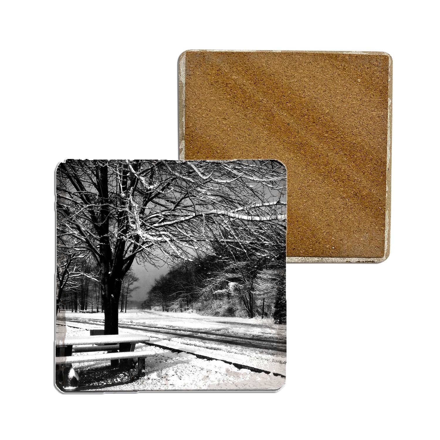 Stone Coasters - BELLE ISLE WINTER – Detroit News Photography