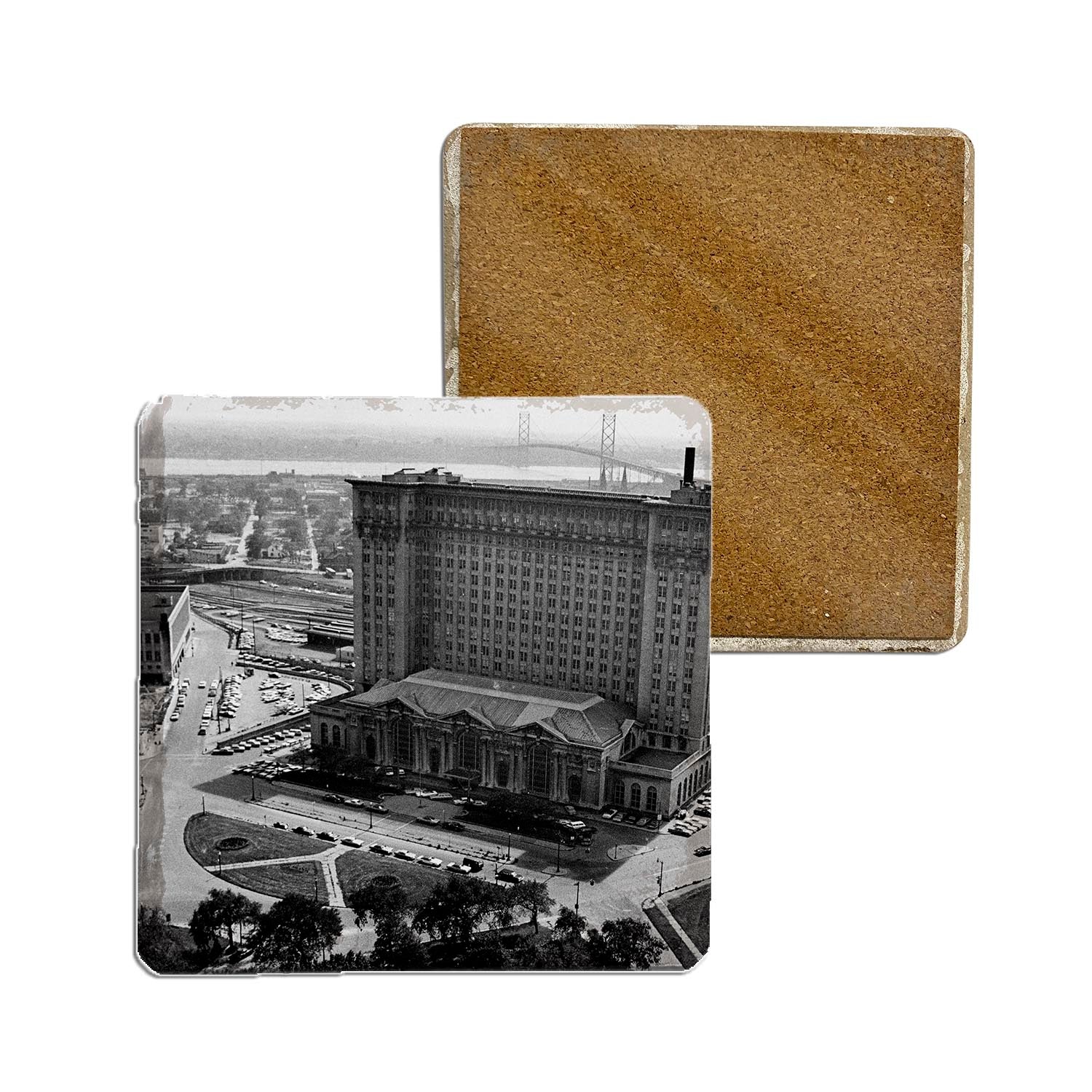 Stone Coasters - DETROIT CENTRAL DEPOT – Detroit News Photography