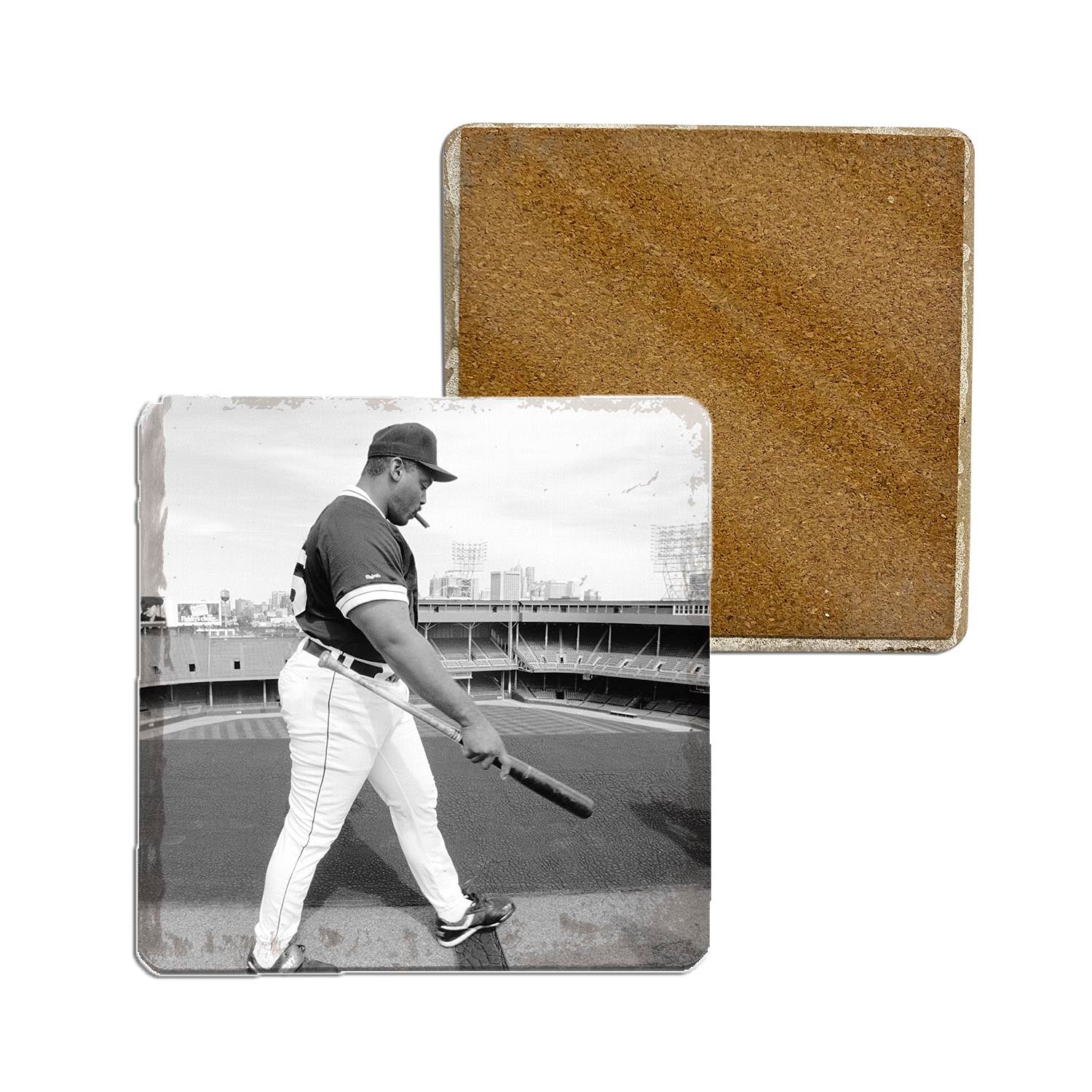 Stone Coasters - DETROIT TIGERS CECIL FIELDER – Detroit News Photography