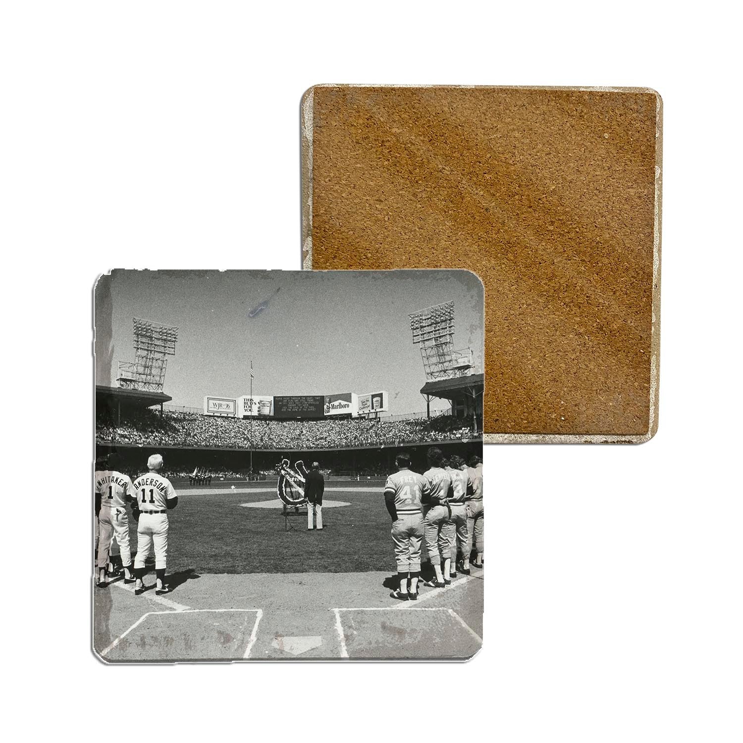 Stone Coasters - DETROIT TIGERS OPENING DAY 1980 – Detroit News Photography
