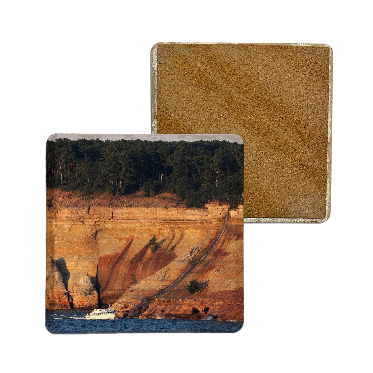 Stone Coasters - MICHIGAN PICTURED ROCKS – Detroit News Photography