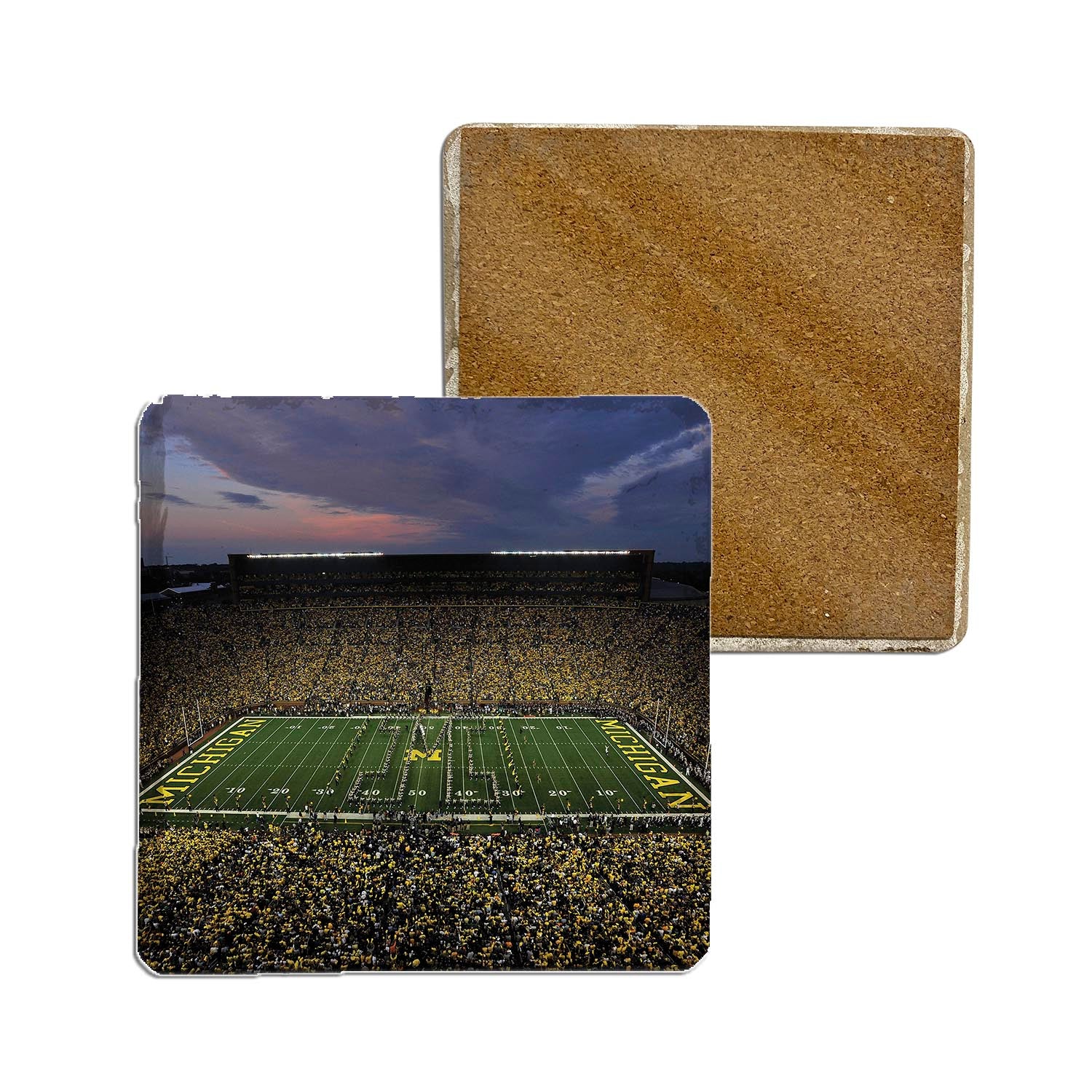 Stone Coasters - MICHIGAN STADIUM U OF M – Detroit News Photography