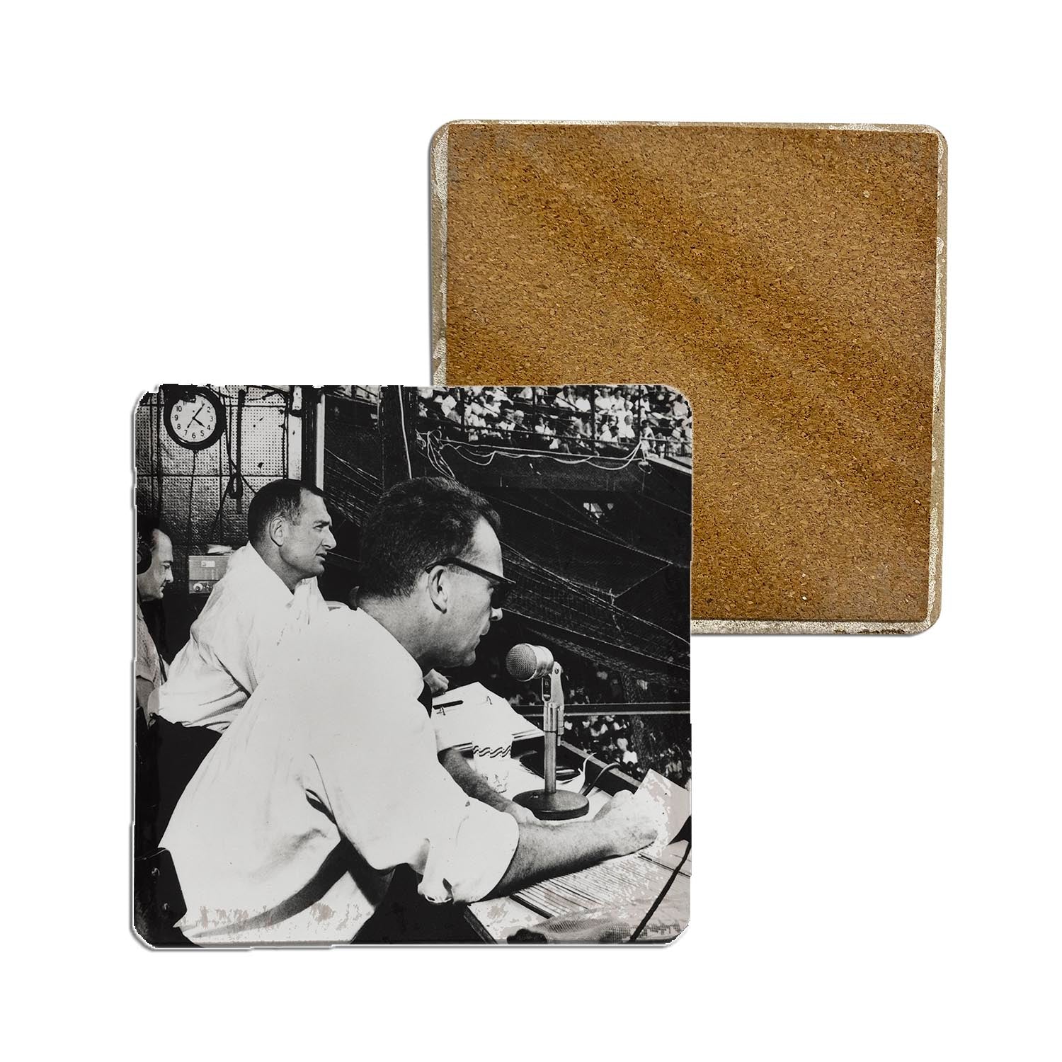 Stone Coasters - TIGERS STADIUM ERNIE HARWELL & GEORGE KELL 1960 ...