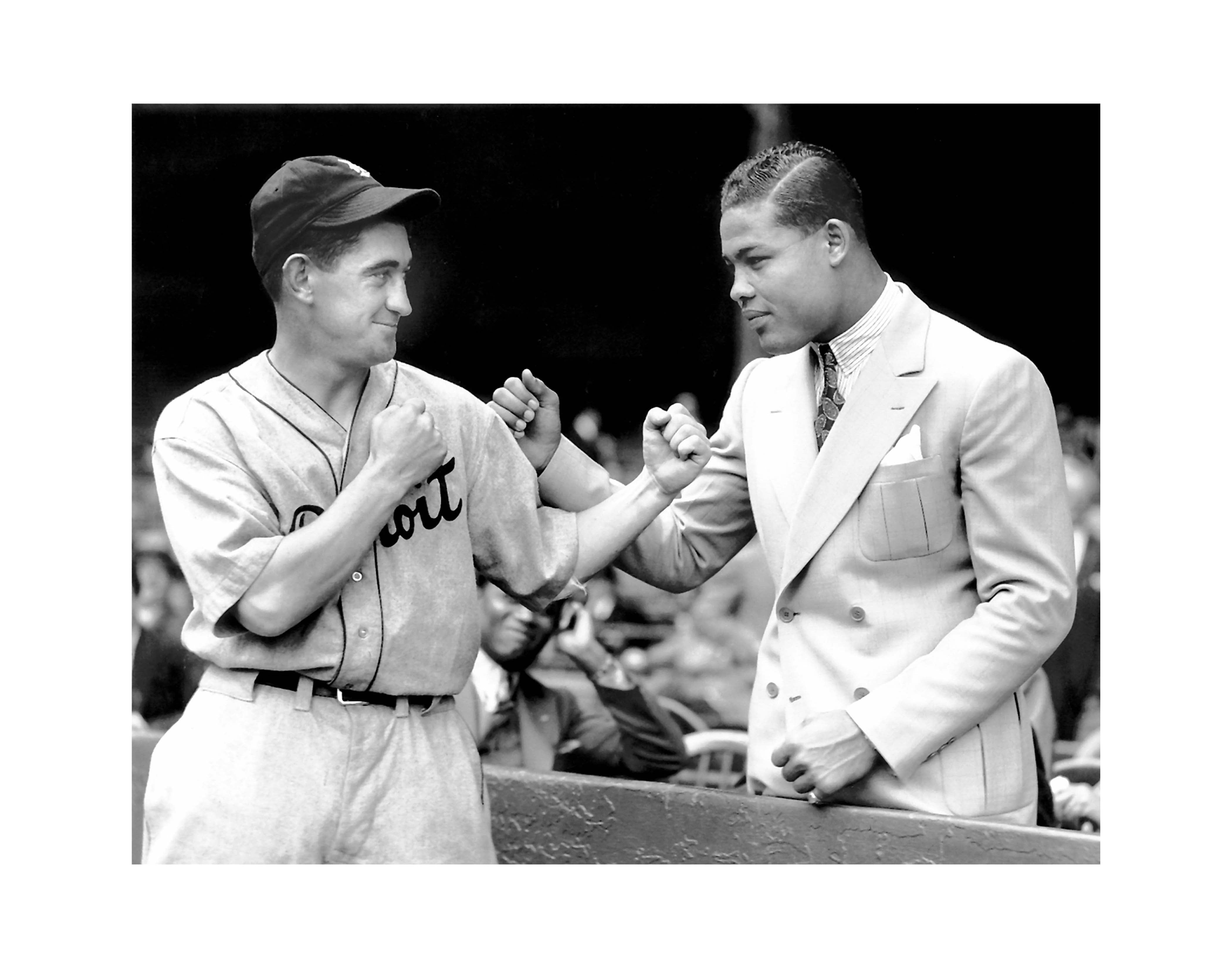 PHOTO PRINTS - JOE LOUIS VS. MICKEY COCHRANE – Detroit News Photography