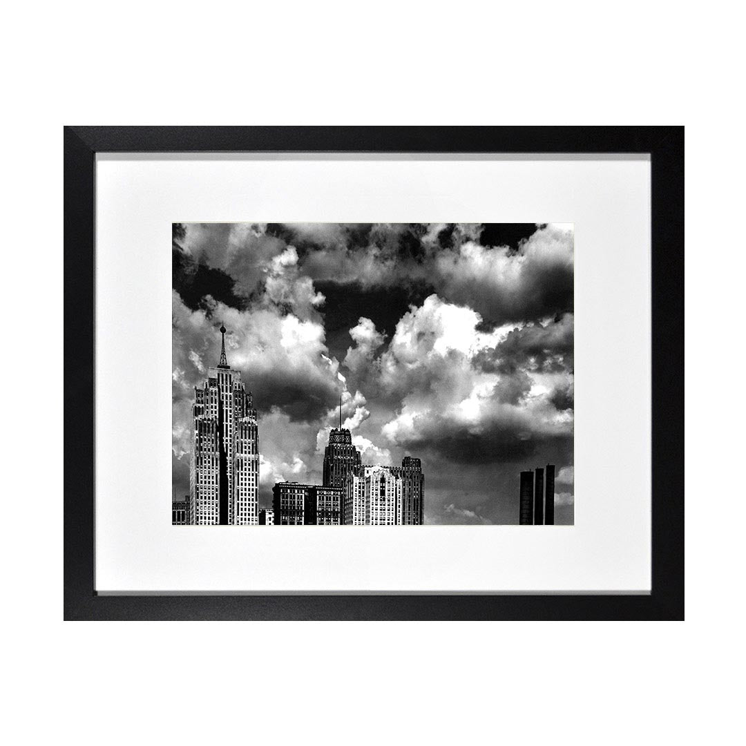 Framed Print Photos - DETROIT SKYLINE 1932 – Detroit News Photography