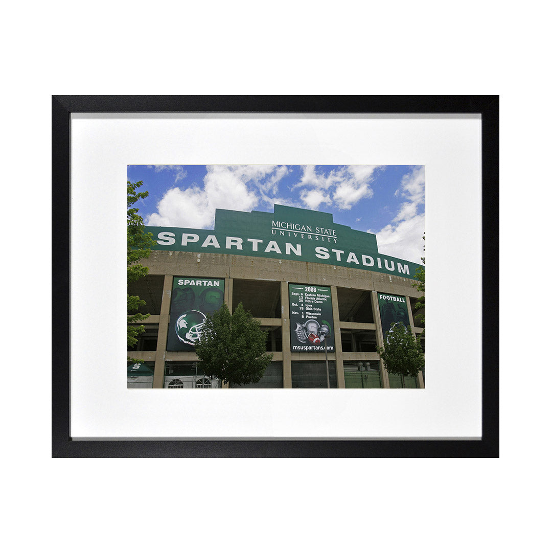 Framed Print Photos - MSU SPARTAN STADIUM – Detroit News Photography