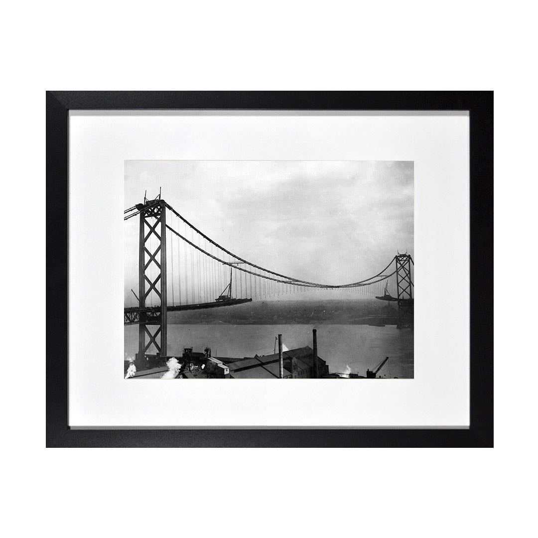 Framed Print Photos - AMBASSADOR BRIDGE 1929 – Detroit News Photography
