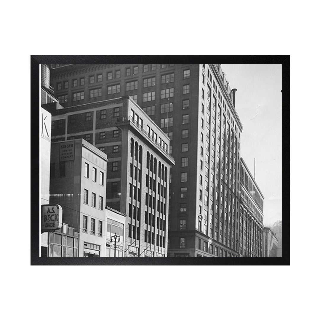 Framed Canvas Photos - JL HUDSON'S DEPARTMENT STORE 1965 – Detroit News ...
