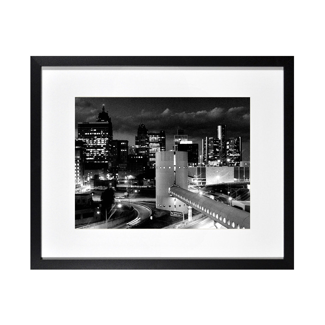 Framed Print Photos - DETROIT LODGE FREEWAY – Detroit News Photography