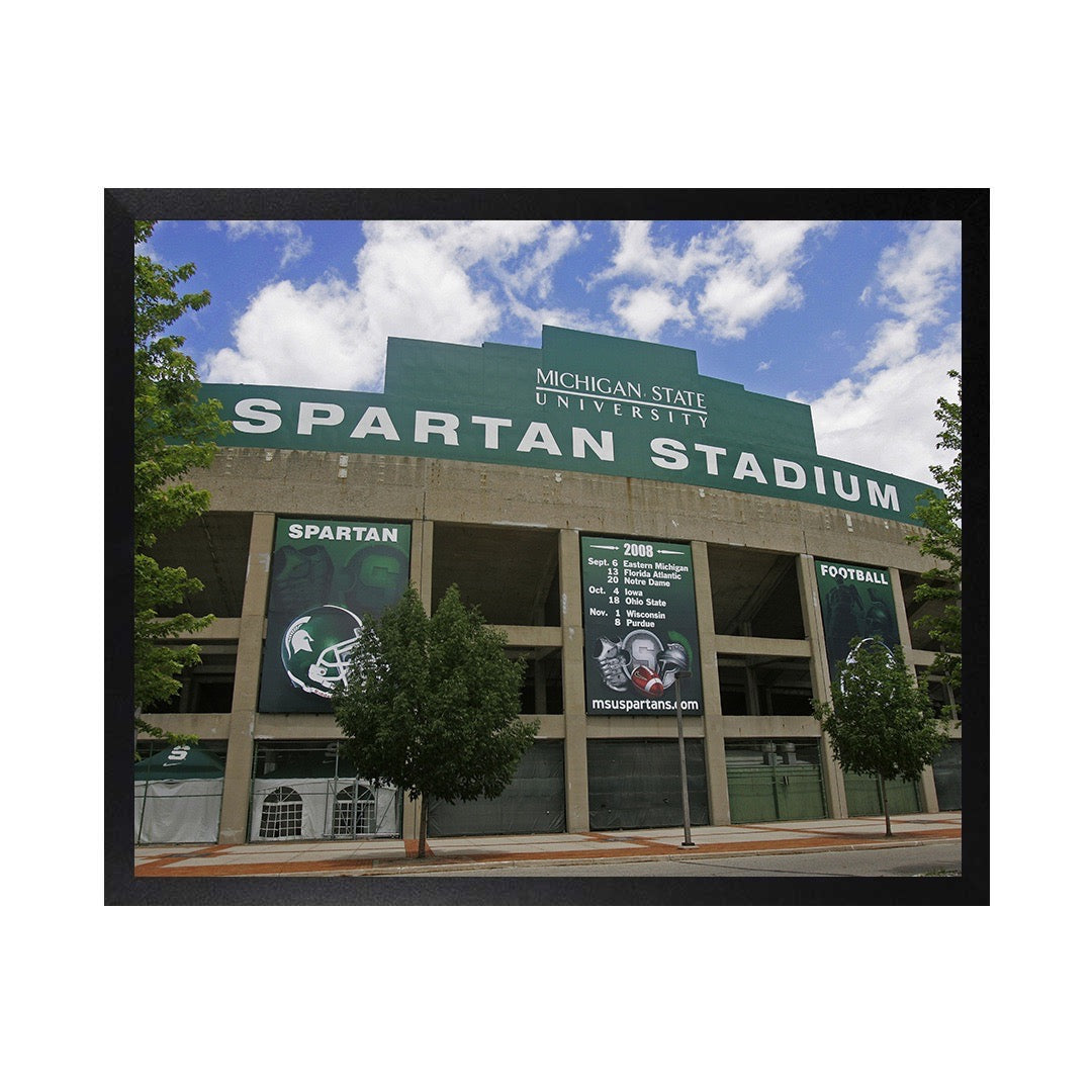 Framed Canvas Photos - MSU SPARTAN STADIUM – Detroit News Photography