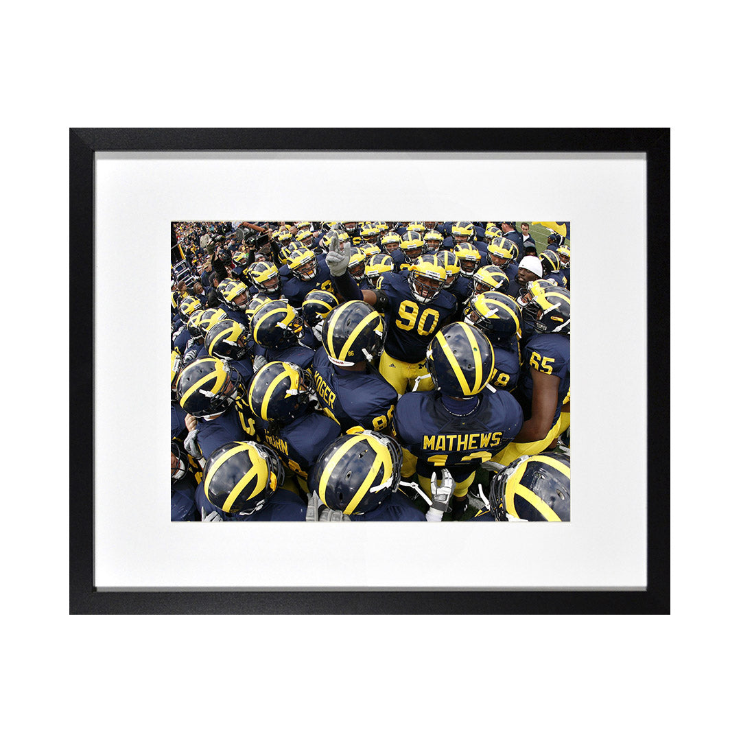 Framed Print Photos - U OF M WOLVERINES – Detroit News Photography