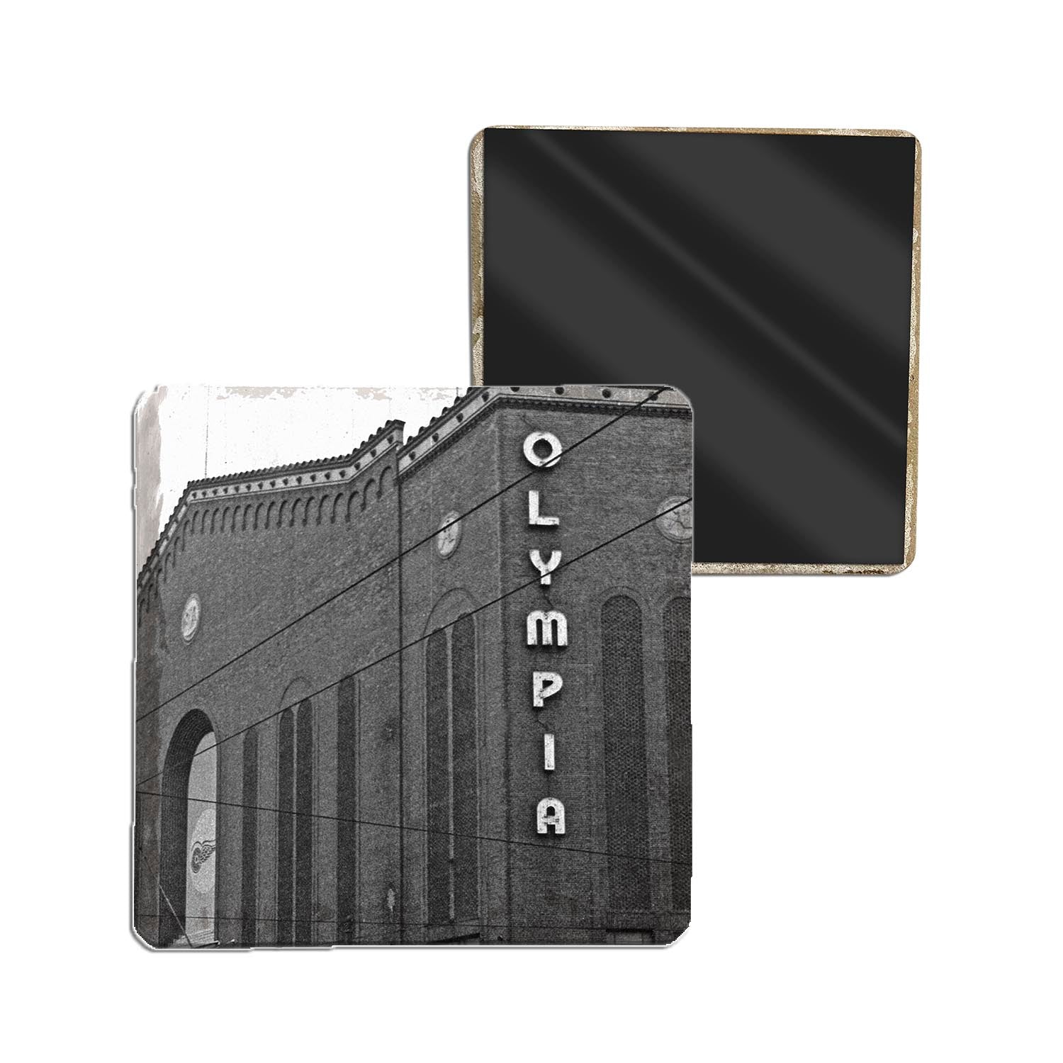 Stone Magnets - DETROIT OLYMPIA STADIUM – Detroit News Photography