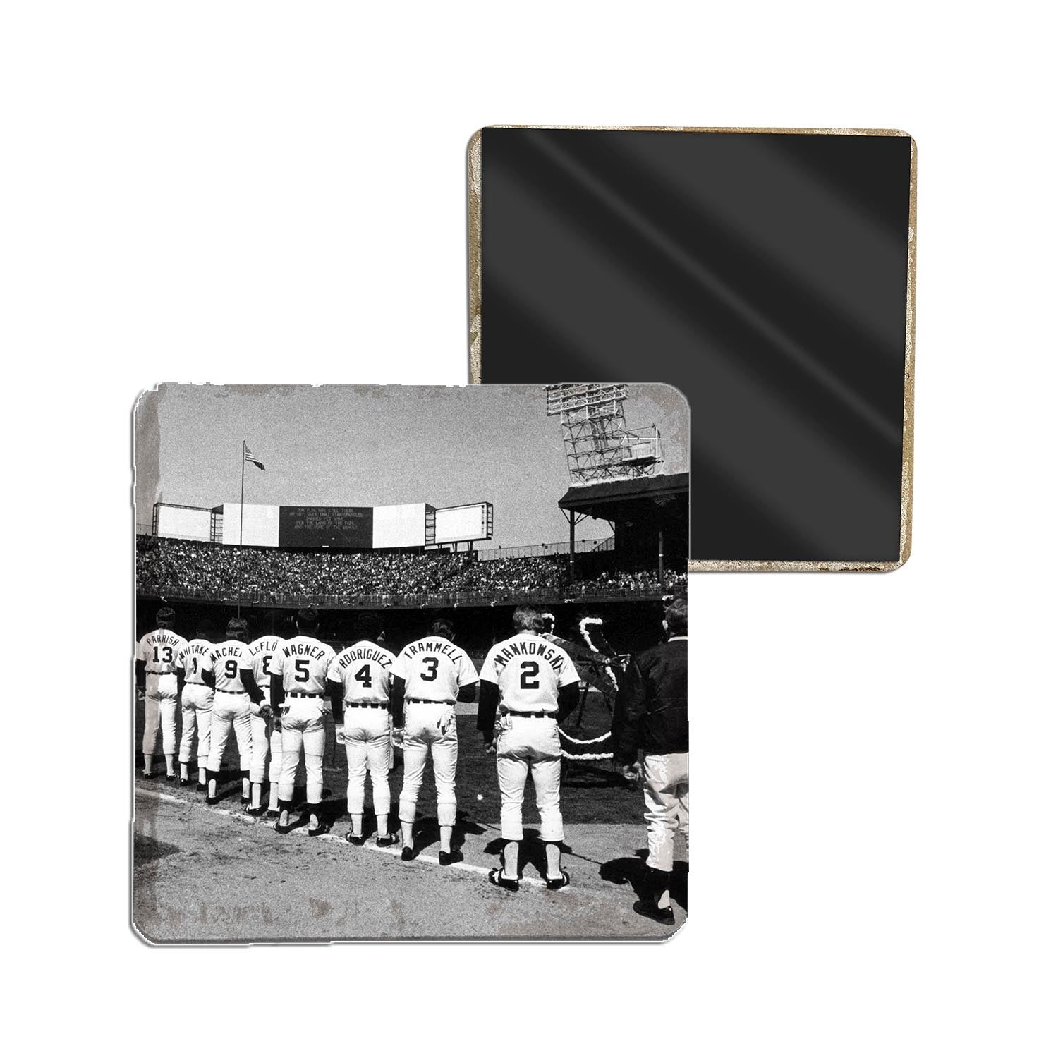 Stone Magnets - DETROIT TIGERS OPENING DAY 1979 – Detroit News Photography