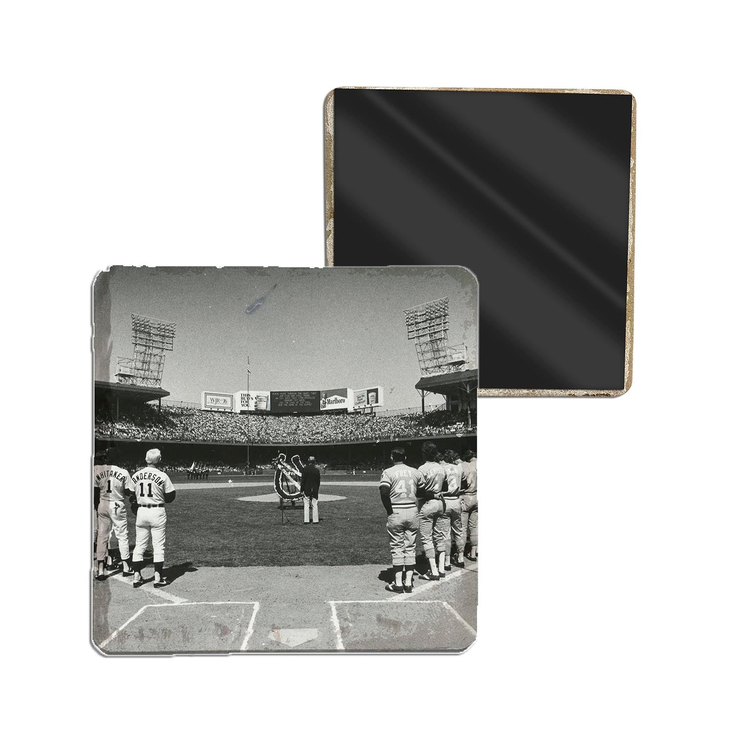Stone Magnets - DETROIT TIGERS OPENING DAY 1980 – Detroit News Photography