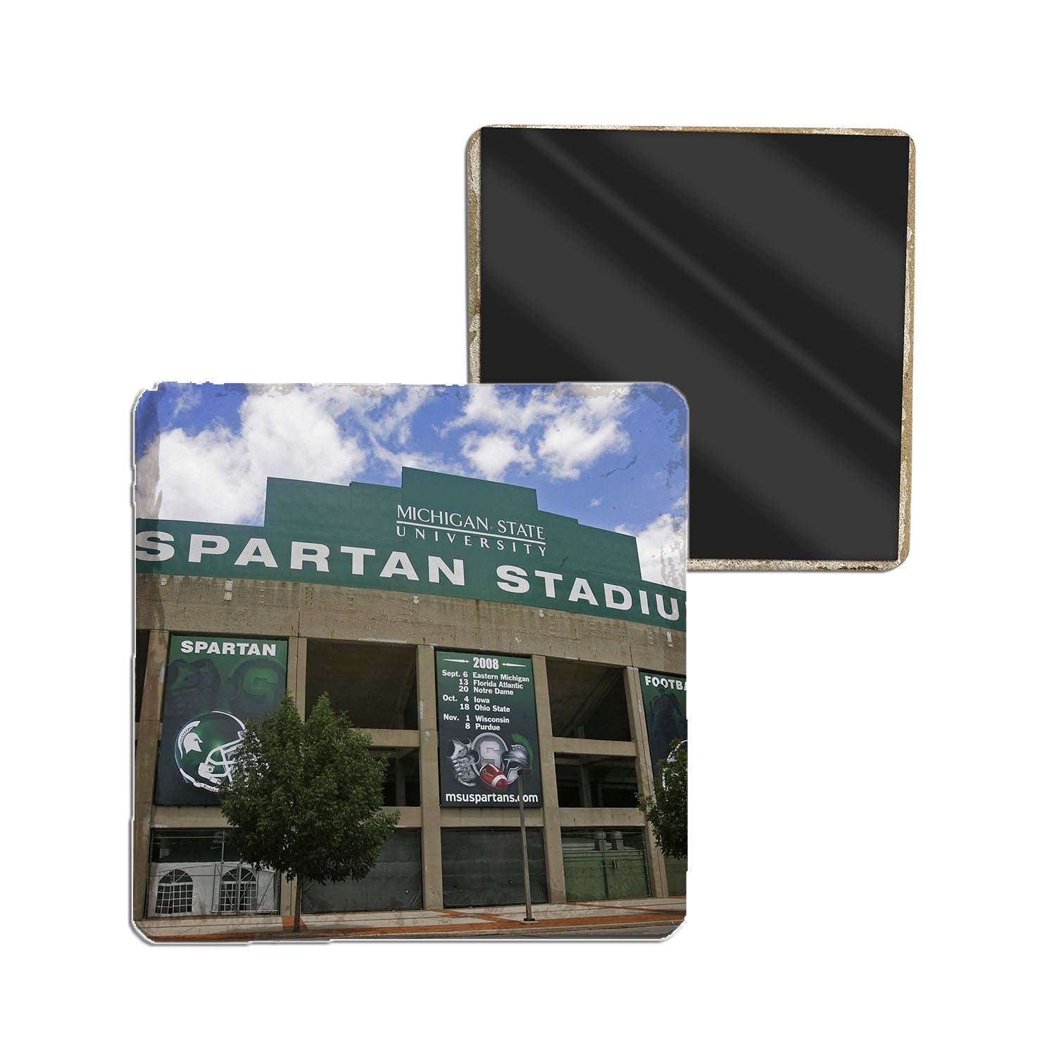 Stone Magnets - MSU SPARTAN STADIUM – Detroit News Photography
