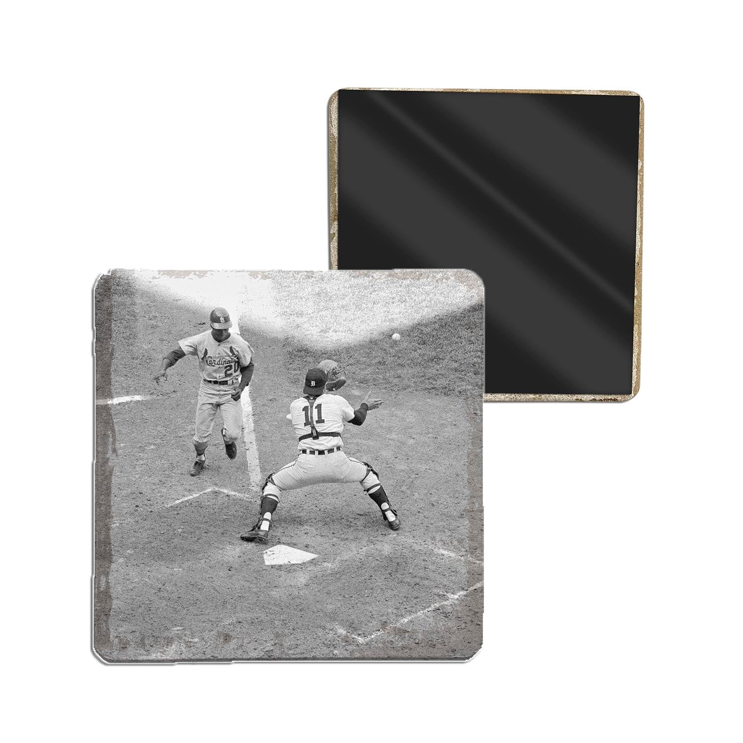 Stone Magnets - TIGERS STADIUM WORLD SERIES 1968 – Detroit News Photography