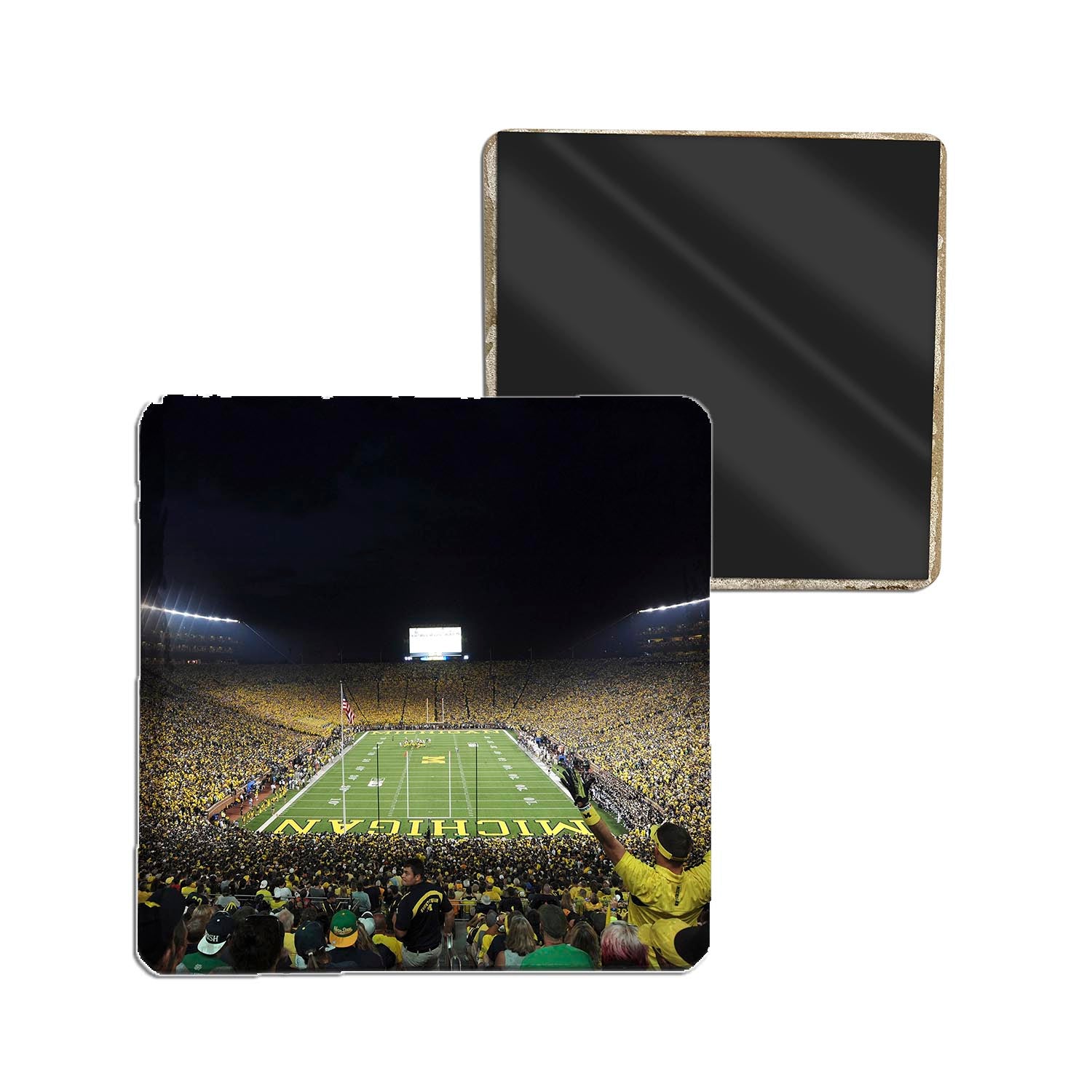 Stone Magnets - U OF M MICHIGAN STADIUM – Detroit News Photography