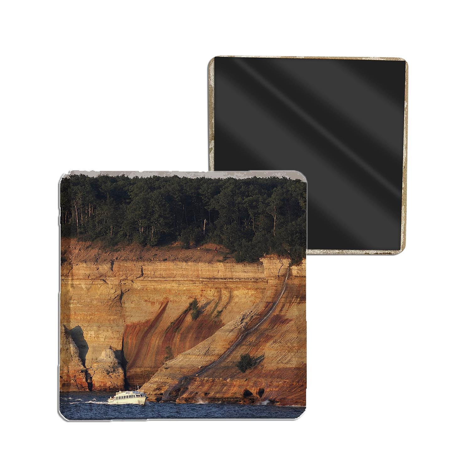 Stone Magnets - MICHIGAN PICTURED ROCKS – Detroit News Photography