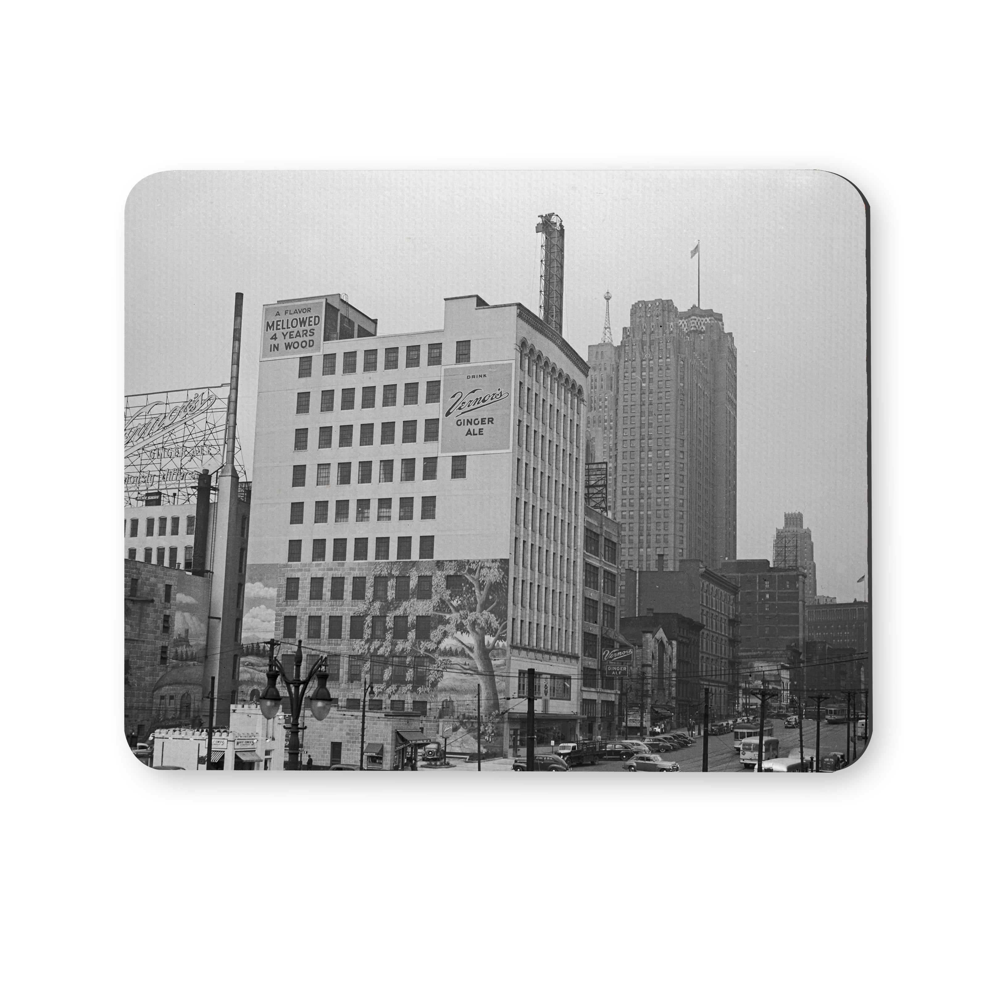 MOUSE PAD -DETROIT VERNORS FACTORY 1940 – Detroit News Photography