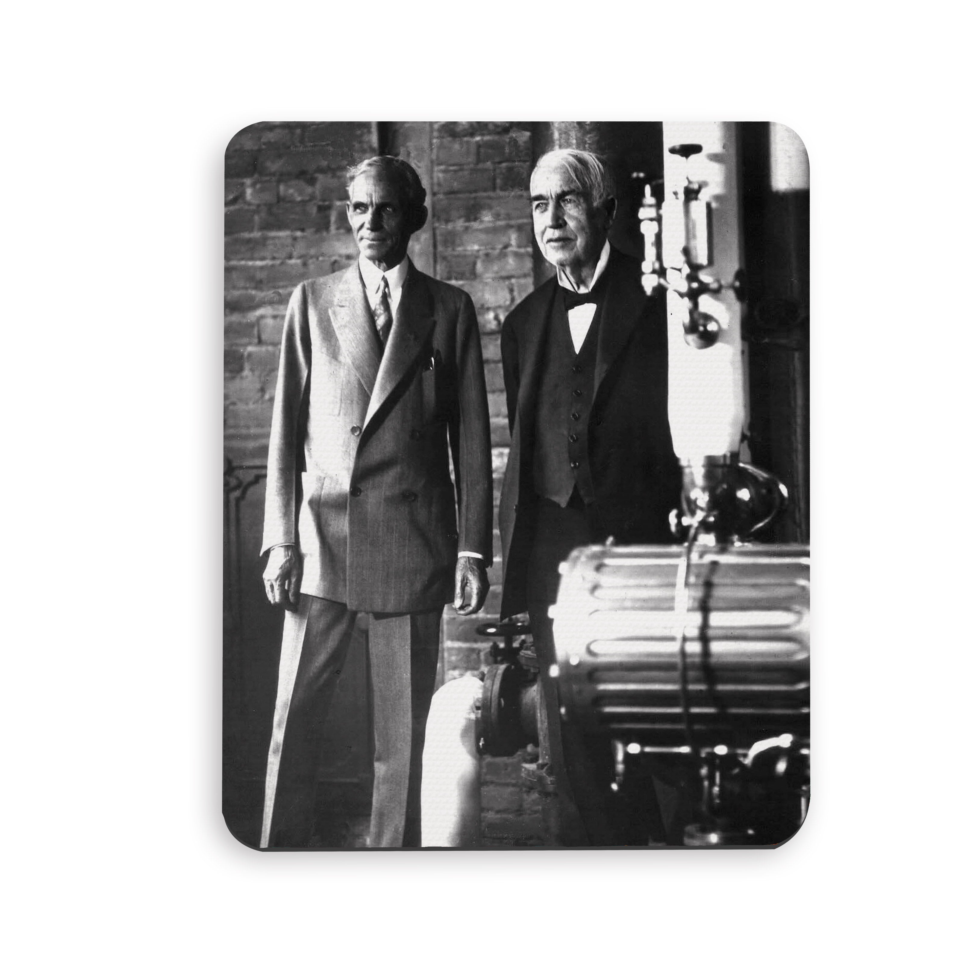 MOUSE PAD - HENRY FORD & THOMAS EDISON – Detroit News Photography