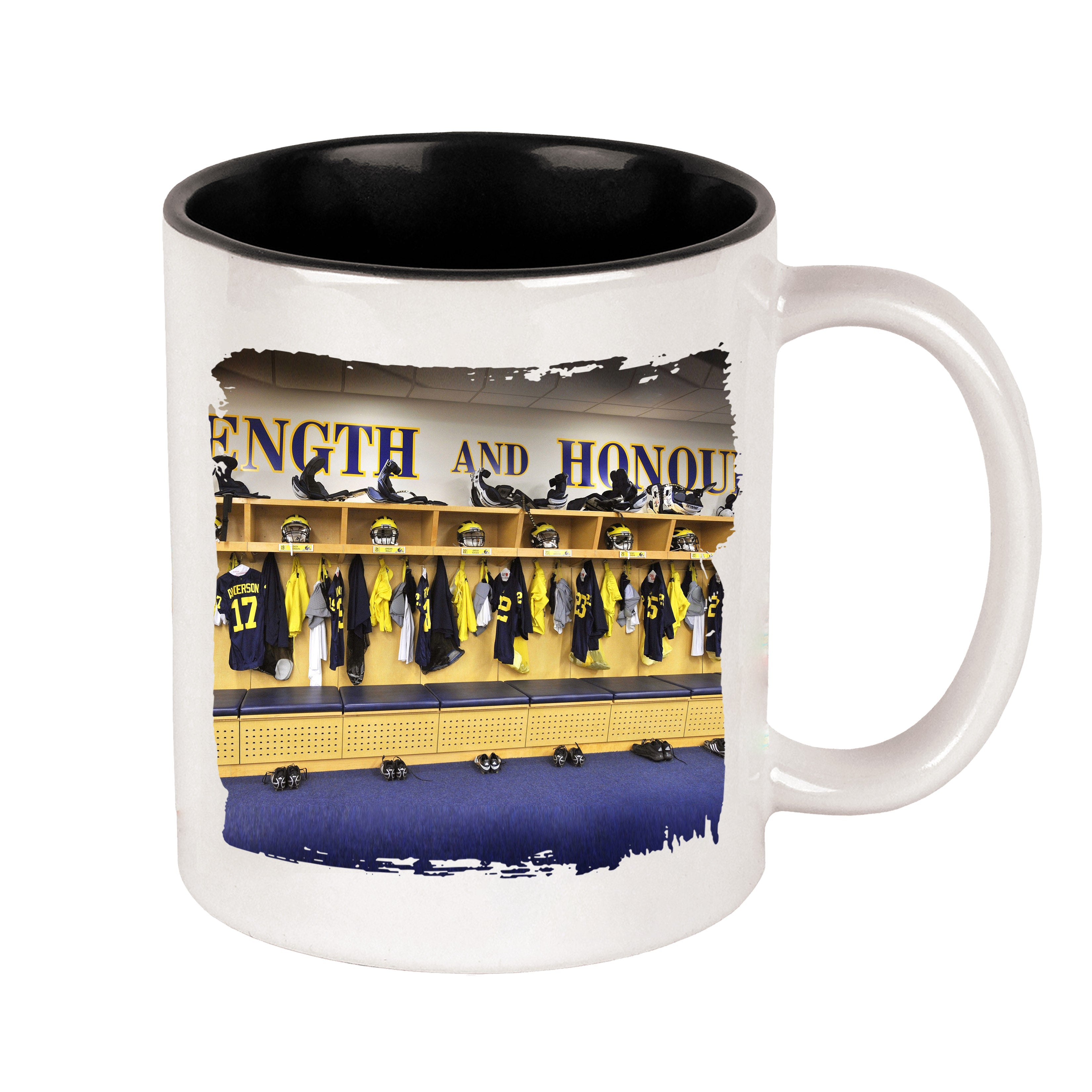 MUG 11oz - U OF M LOCKER ROOM – Detroit News Photography