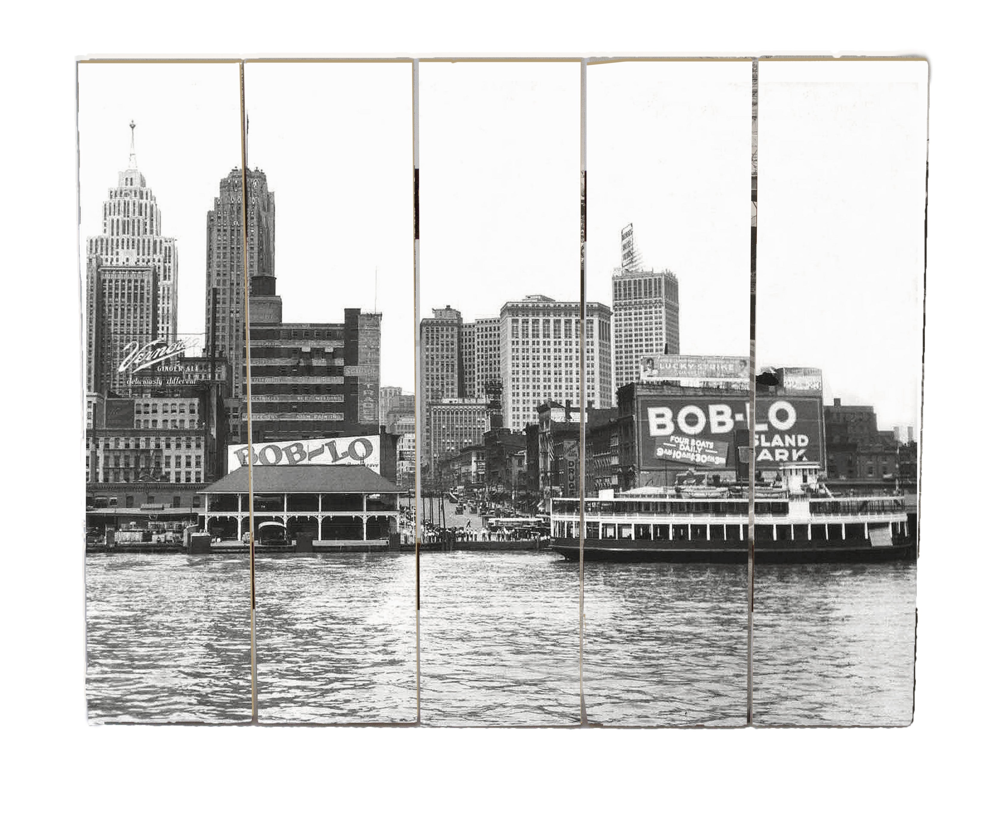 PALLET WOOD - DETROIT BOB-LO DOCKS – Detroit News Photography