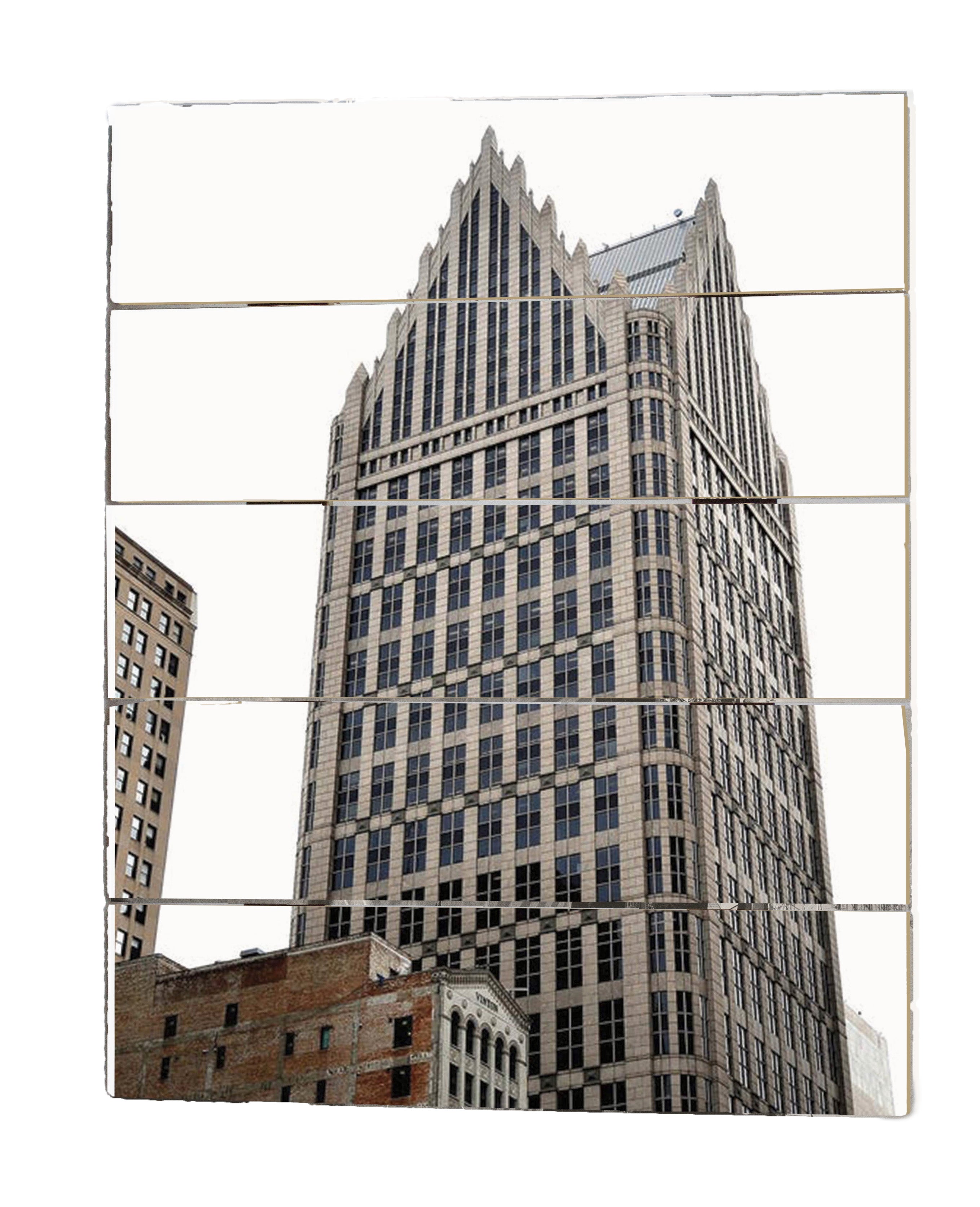 PALLET WOOD - ALLY DETROIT CENTER – Detroit News Photography