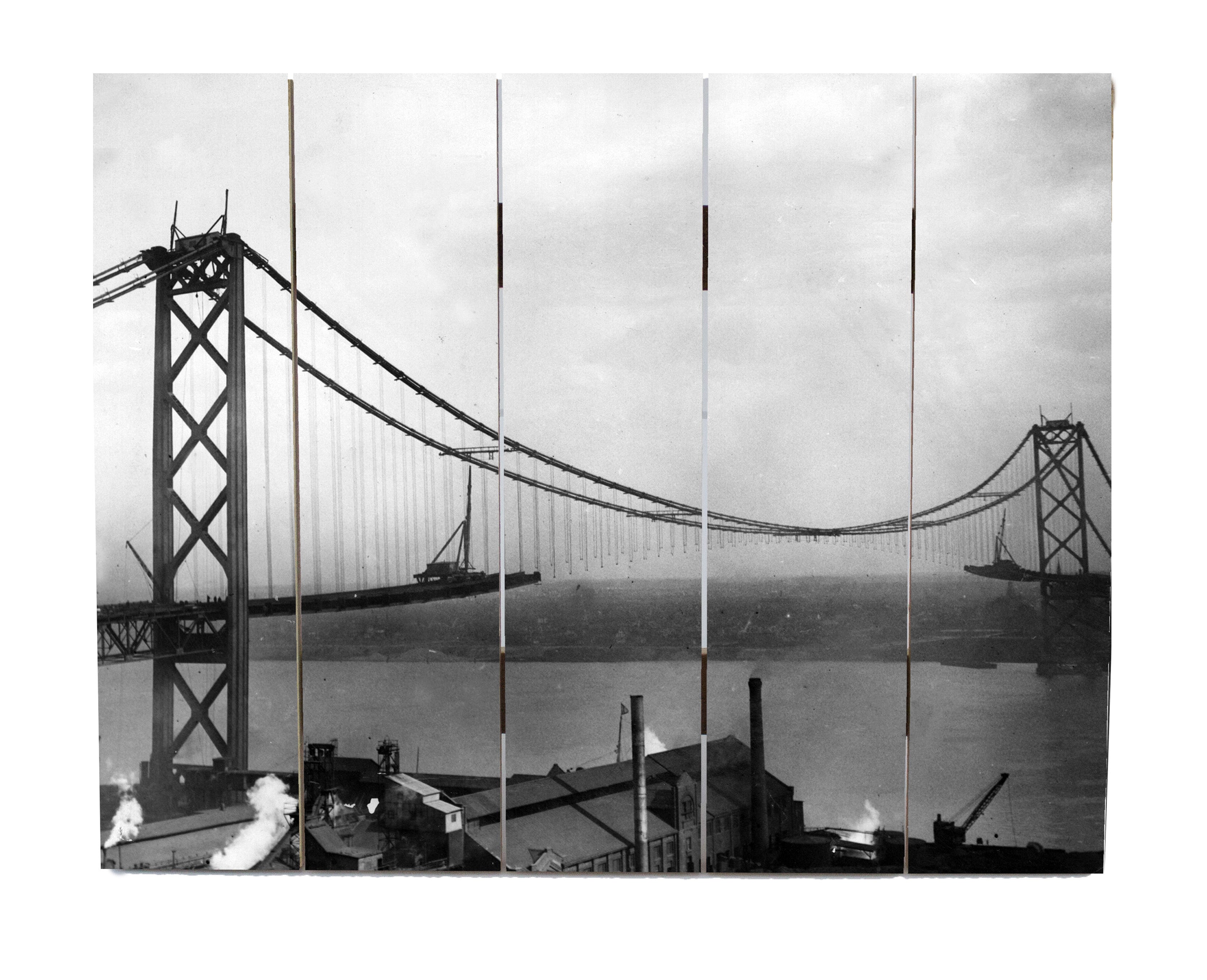 PALLET WOOD - AMBASSADOR BRIDGE CONSTRUCTION 1929 – Detroit News ...
