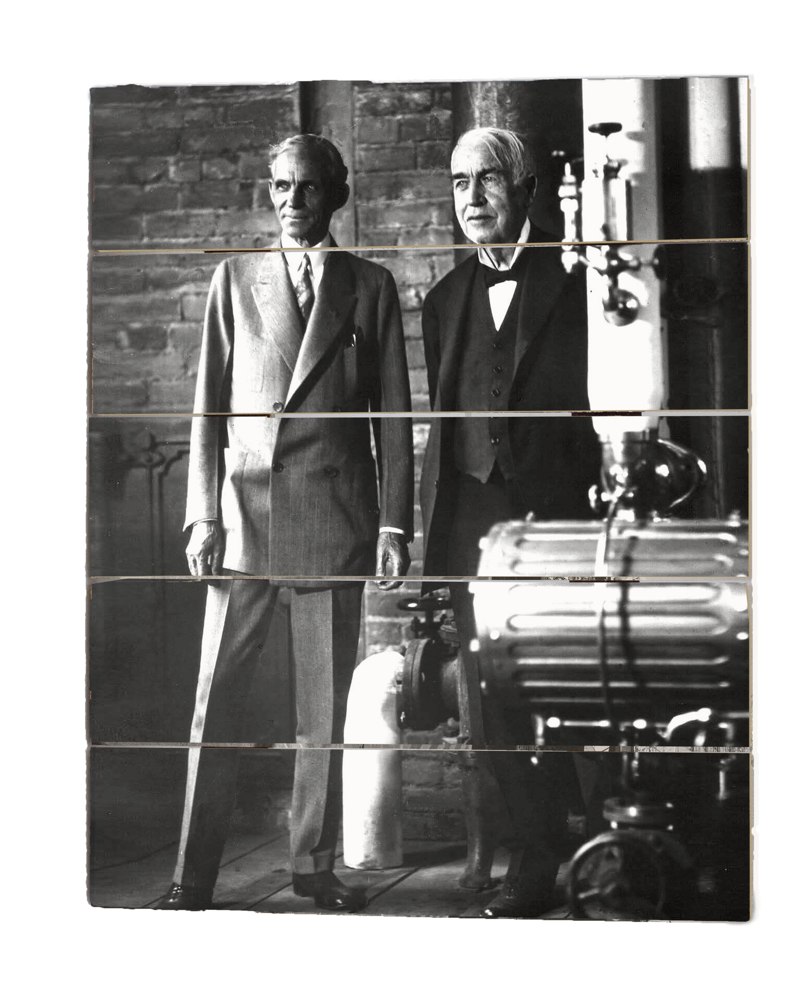 PALLET WOOD - HENRY FORD & THOMAS EDISON – Detroit News Photography