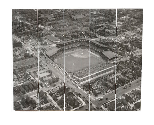 PALLET WOOD - NAVIN FIELD WORD SERIES 1935 – Detroit News Photography