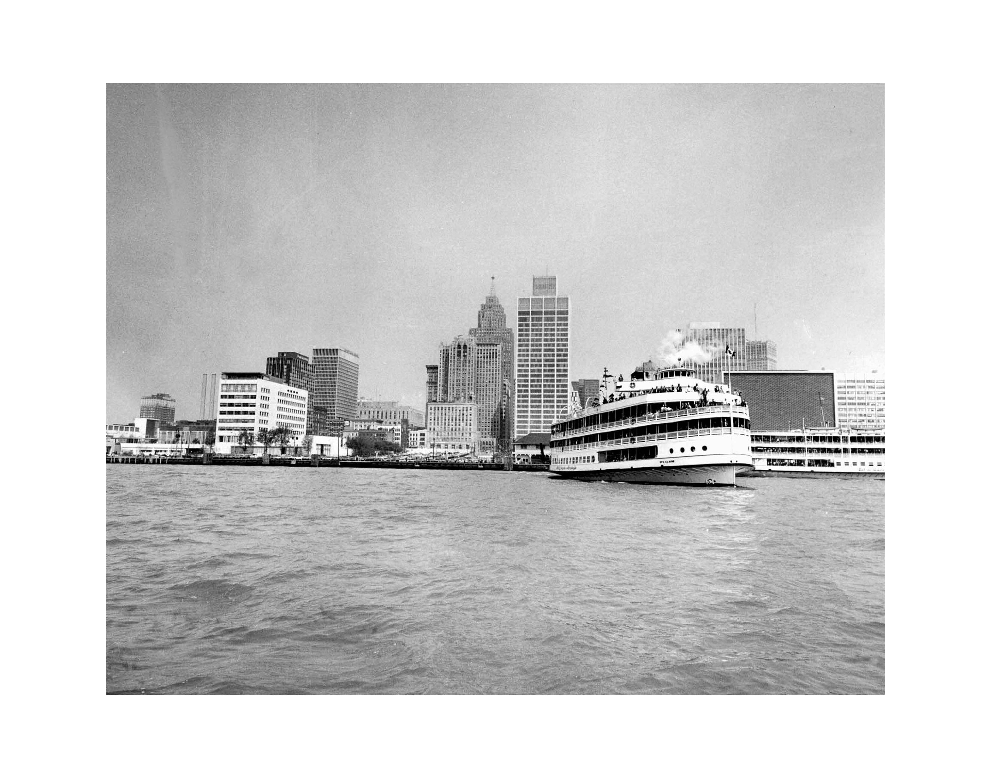 Photo Prints - BOB-LO BOAT STE. CLAIRE – Detroit News Photography