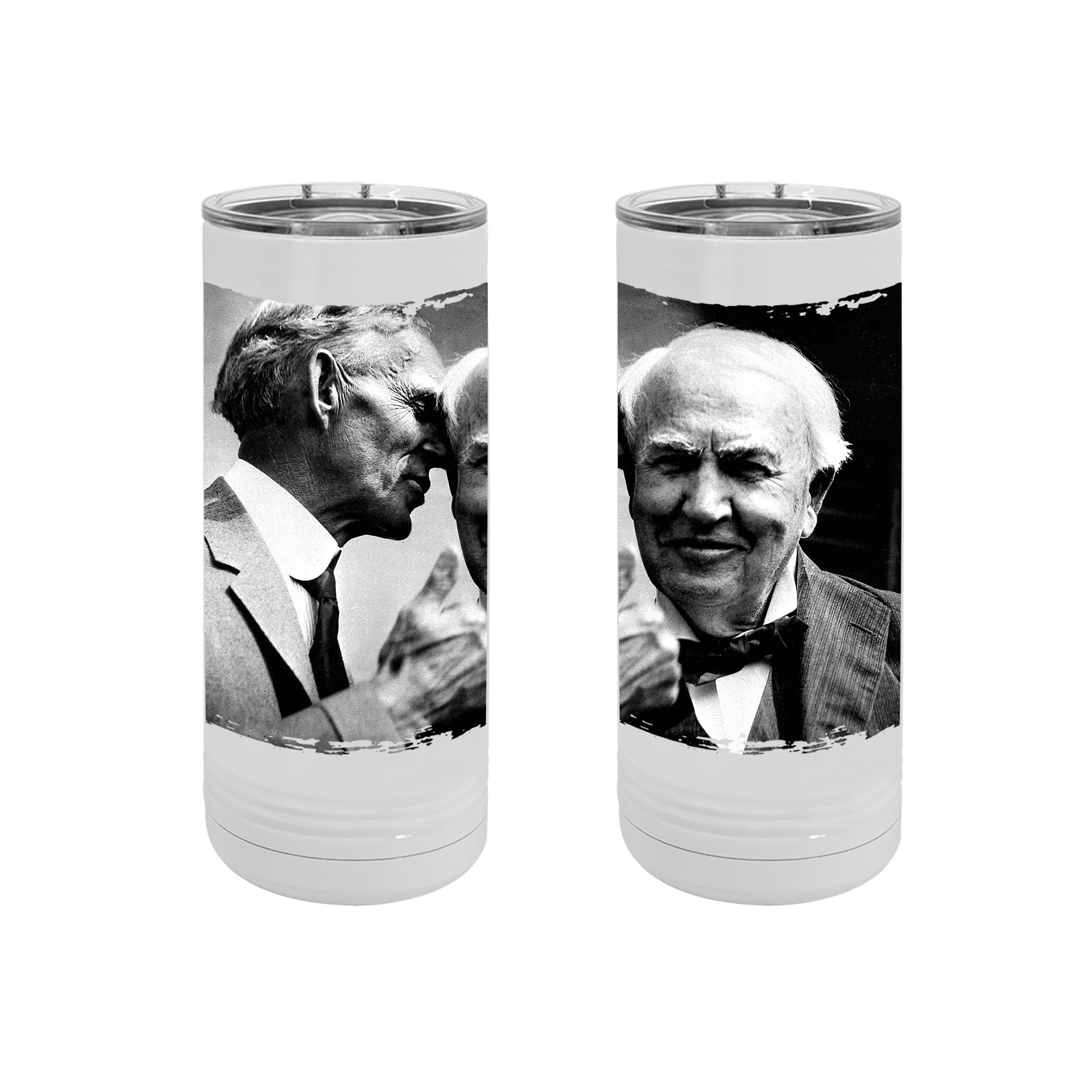 SKINNY TUMBLER 22oz - HENRY FORD & THOMAS EDISON 1930 – Detroit News ...