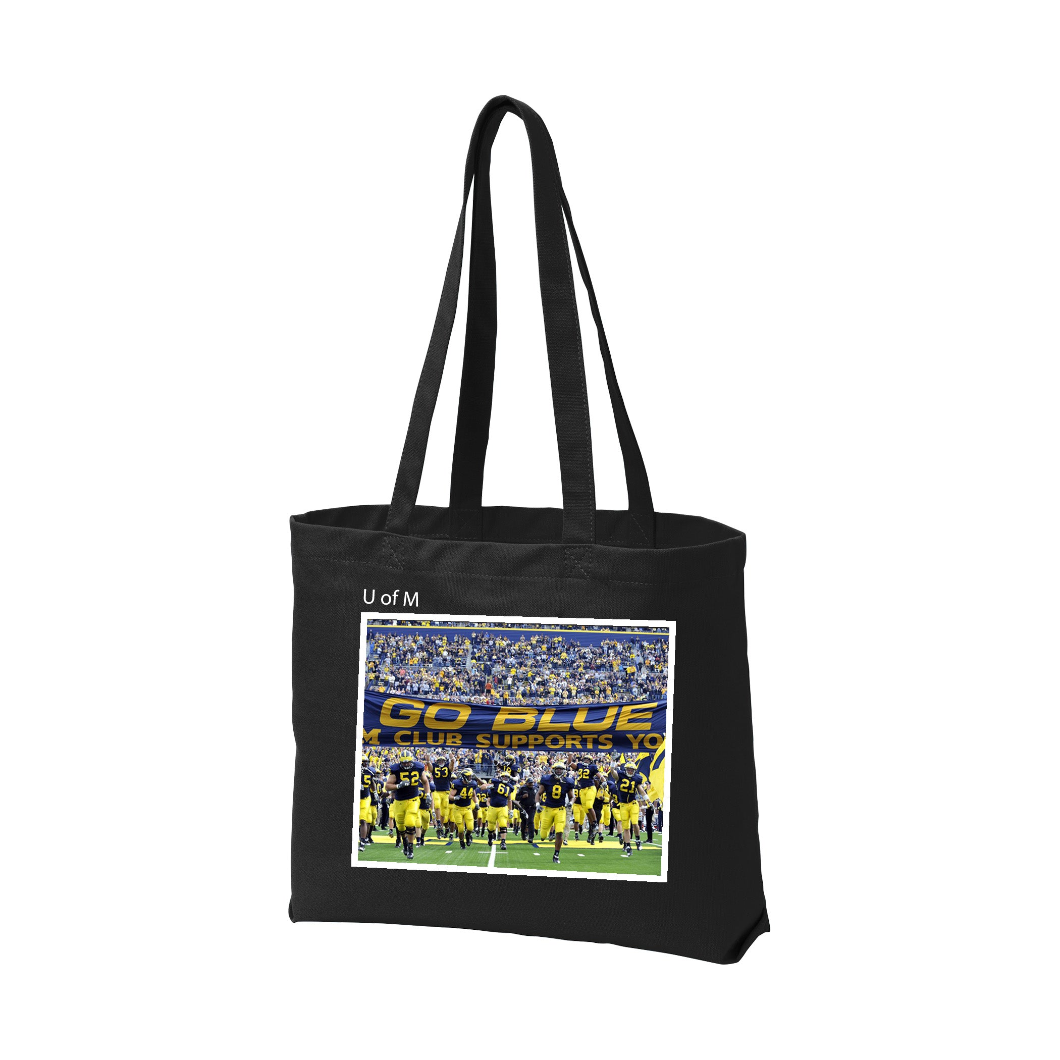 TOTE BAG - UOFM GO BLUE – Detroit News Photography