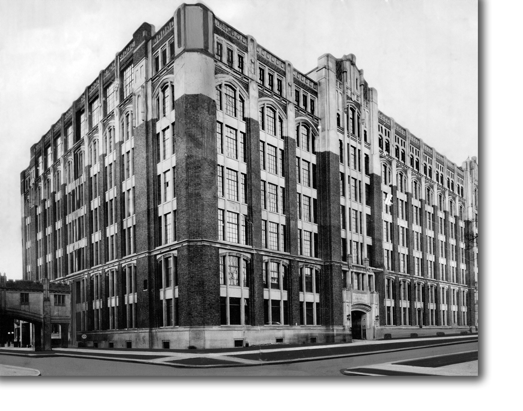 CANVAS PRINTS - CASS TECH HIGH SCHOOL 1923 – Detroit News Photography