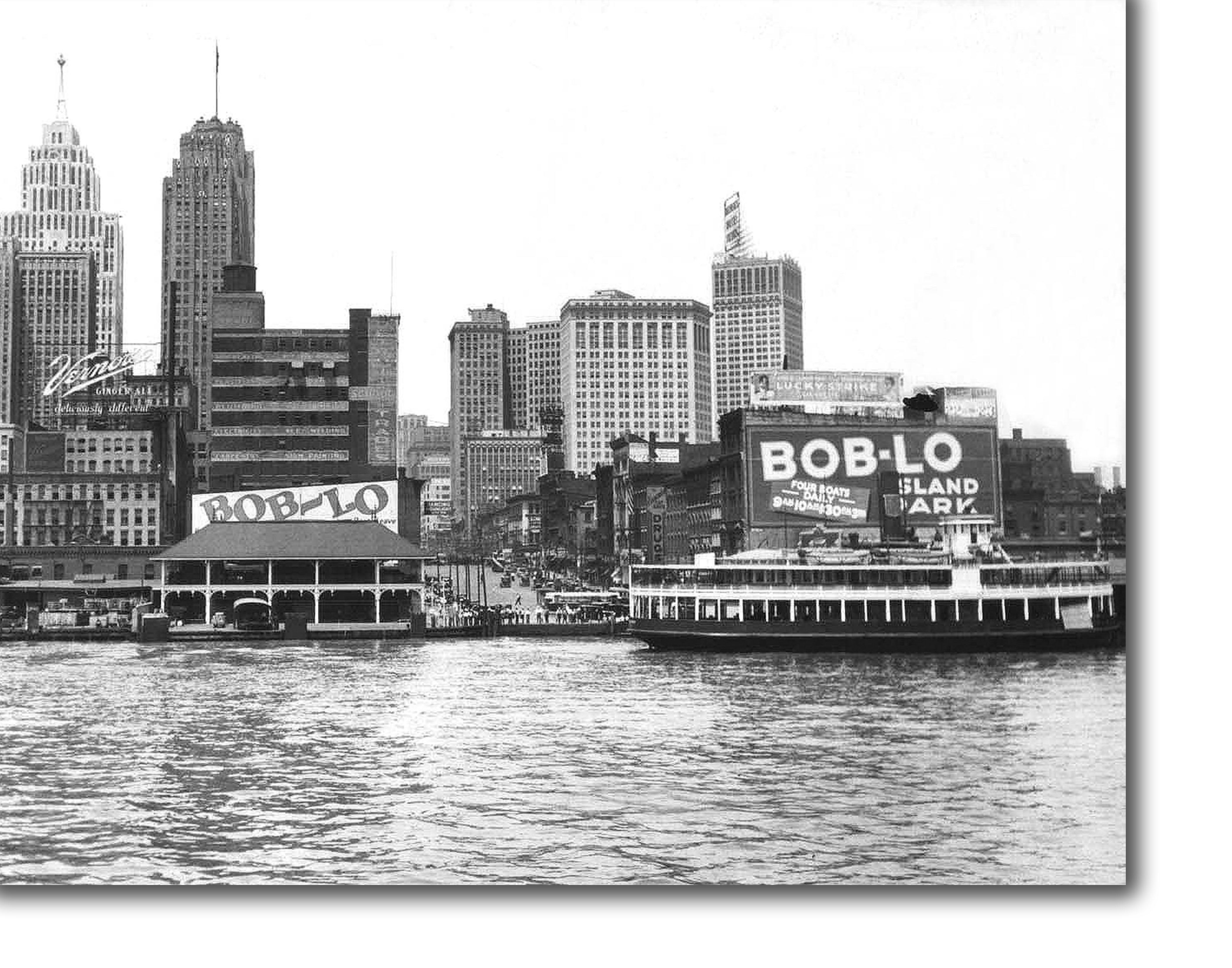 CANVAS PRINTS - DETROIT BOB-LO DOCKS – Detroit News Photography